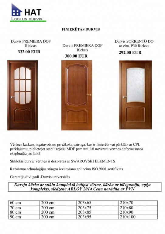 PVC stikla konstrukcijas un durvis, Vācu kvalitāte.Bīdāmās sistēmas